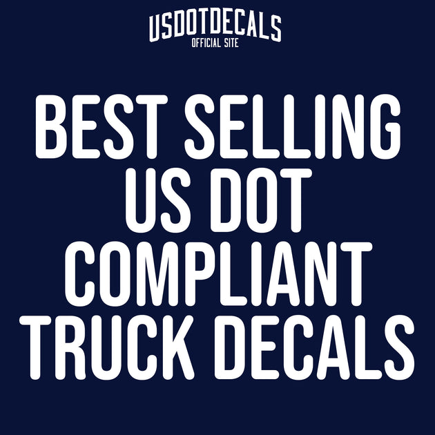 Best Selling Decals – USDOT Decals