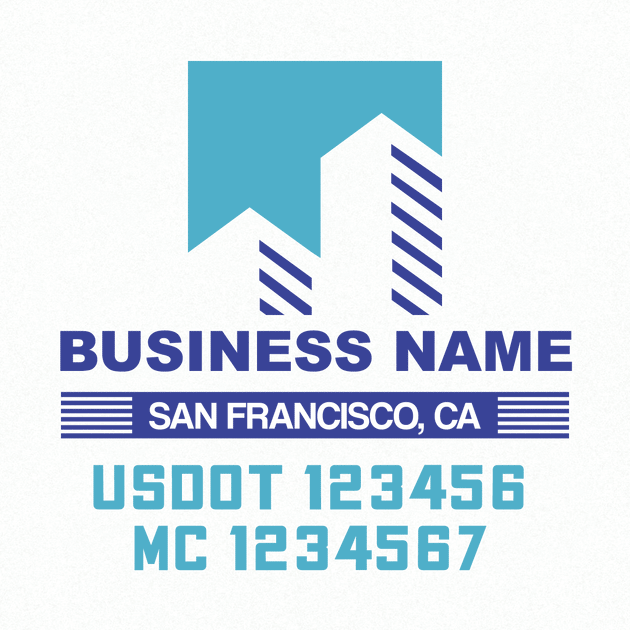 Construction Company Truck Decals – USDOT Decals