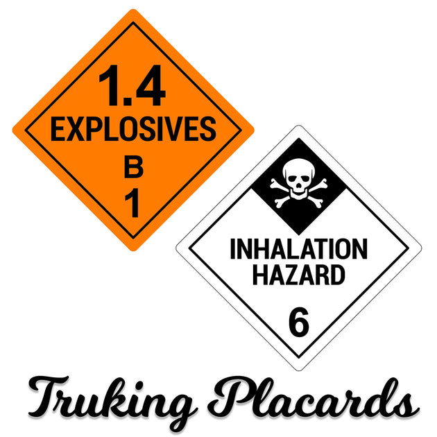Trucking Placards – USDOT Decals