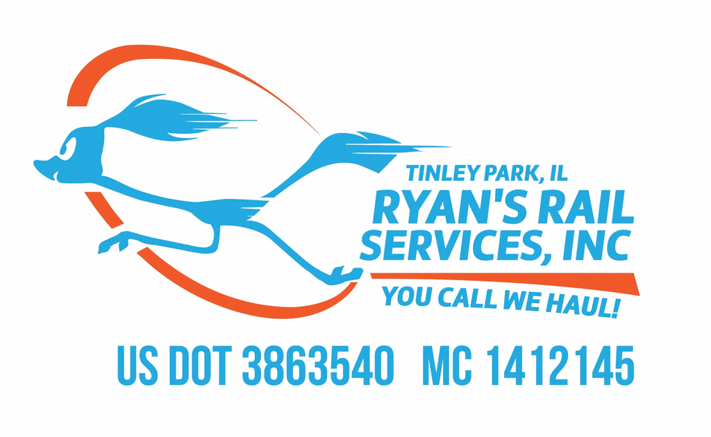Custom Order for Ryan's Rail Services – USDOT Decals