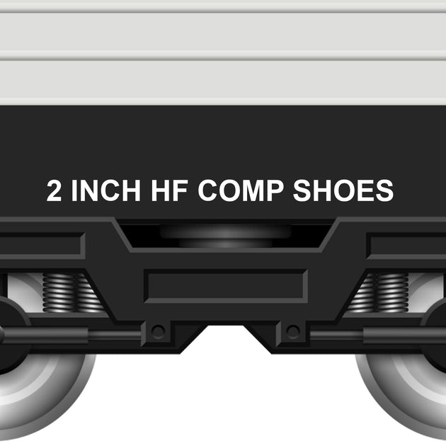 (2 Inch HF Comp Shoes) AAR Railroad Reporting Marks and Numbers Sticke ...
