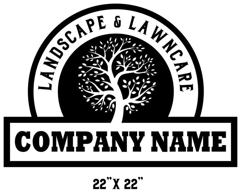 Lawn Care & Landscape Style Truck Decal (Set of 2) – USDOT Decals