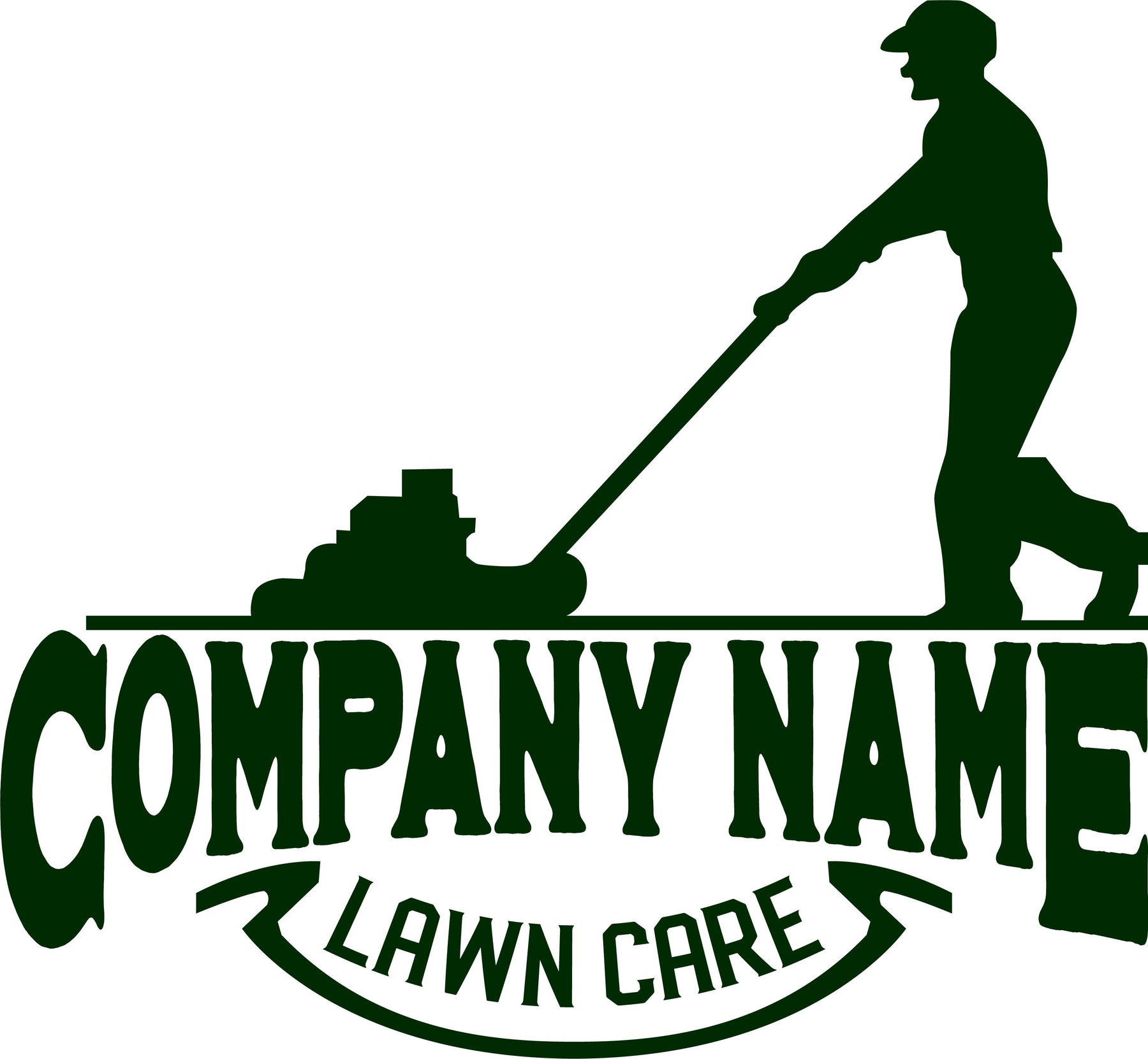Landscaper Decal Landscaping & Gardening Car Door Decals Templates ...