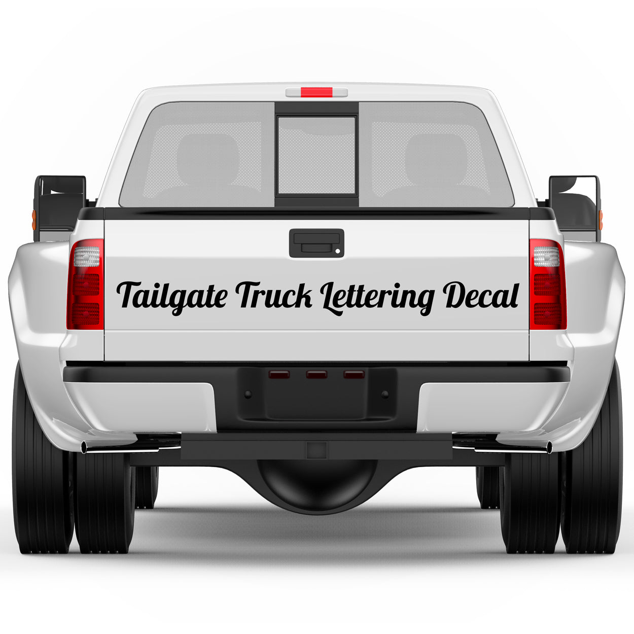 Truck Tailgate Vinyl Decal Lettering – USDOT Decals