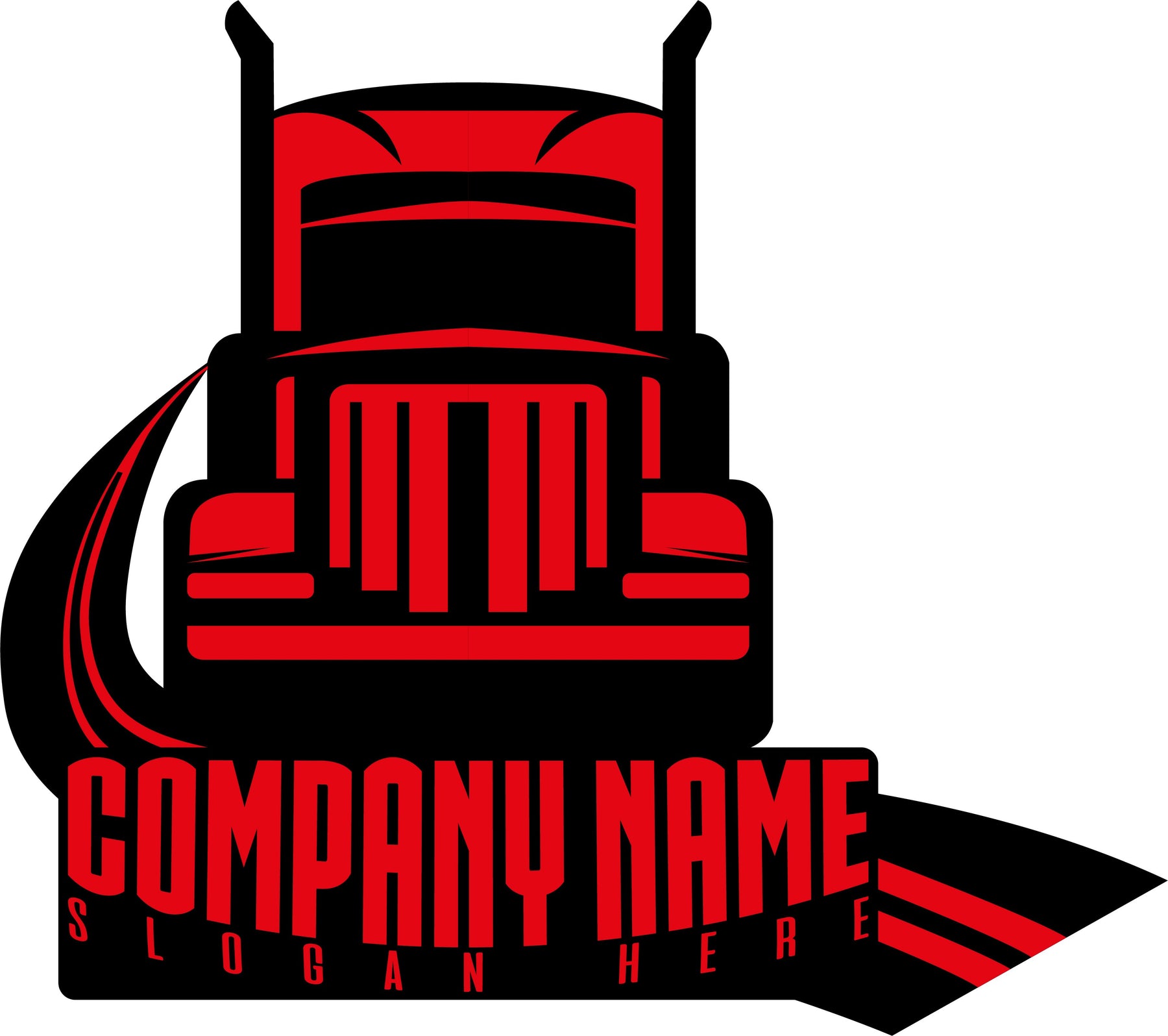 Transportation Company Name Truck Decal, (Set of 2) – USDOT Decals