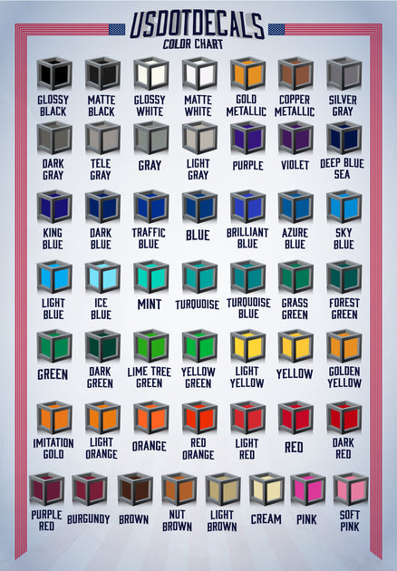 KYU Number Decal, (Set of 2) – USDOT Decals